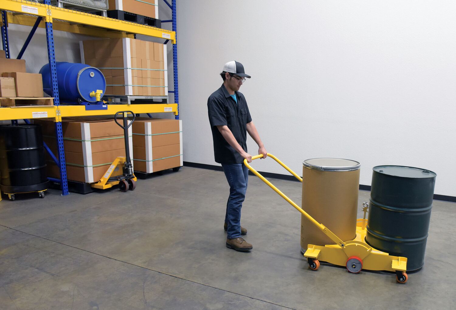 Drum Handling Equipment 1 – Strength That Builds Industries